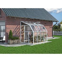 Gew&auml;chshaus &raquo;Sun Room&laquo; lebenslang widerstandsf&auml;hige Wandpaneele wei&szlig; B/H/T: 201cm x 247cm x 262cm