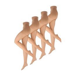 Nur Die Feinstrumpfhose ' Goodbye Laufmaschen Shape 20 DEN ' Damen Gr&ouml;&szlig;e L/XL beige