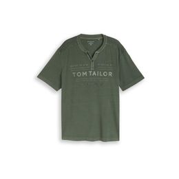 Tom Tailor Men + T-Shirt Herren Gr&ouml;&szlig;e 5XL pastellgr&uuml;n / dunkelgr&uuml;n