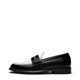 Isabel Bernard Slipper Damen Gr&ouml;&szlig;e 40 schwarz / wei&szlig; Sommerschuhe