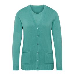 GOLDNER Pullover Damen Gr&ouml;&szlig;e XL/XXL gr&uuml;nmeliert
