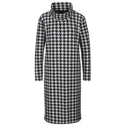 Madeleine Mode Madeleine Kleid Damen Gr&ouml;&szlig;e 42 hellgrau / schwarz Sommerkleid
