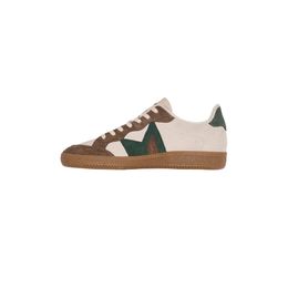 MORRISON Sneaker 'Moma' Herren Gr&ouml;&szlig;e 45 hellbeige / braun / tanne Sommerschuhe