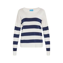 Sanika Pullover Damen Gr&ouml;&szlig;e S marine / naturwei&szlig;