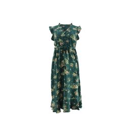 Apricot Kleid Damen Gr&ouml;&szlig;e 40 gr&uuml;n / mischfarben Sommerkleid