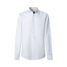 Hackett London Button Up Shirt male size XXL Blue / White