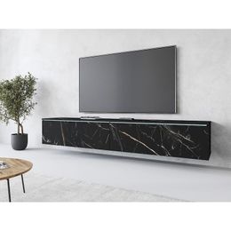 Home Affaire Lowboard &raquo;LOWBOARD VERA, wahlweise mit oder ohne Beleuchtung&laquo; Modernes griffloses TV-Board, 180 cm TV-Schrank, stehend und h&auml;ngend 