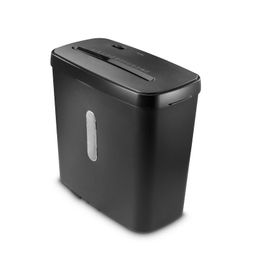 Hama Aktenvernichter &raquo;Aktenvernichter Partikelschnitt (Papier + Plastik, Korb, 5 Blatt, P4)&laquo; Mit Papierkorb, 4 x 39 mm Schnitzel, Automatik, R&uuml;cklauf 