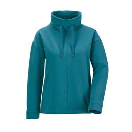 GOLDNER Sweatshirt Damen Gr&ouml;&szlig;e S/M petrol