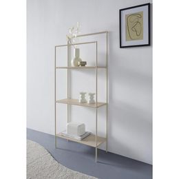 LeGer Home by Lena Gercke Mehrzweckregal &raquo;Alimo&laquo; minimalistisches Design, Metallgestell, 4 Ablagefl&auml;chen, Breite 61 cm Metall B/H/T: 61cm x 141cm x 