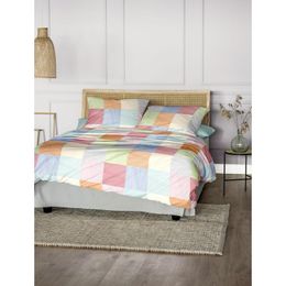 Irisette Wendebettw&auml;sche &raquo;Meran 8506&laquo; 2 Stk. flauschig, weich und w&auml;rmend bunt Feinbiber, Obermaterial: 100% Baumwolle B/L: 135cm x 200cm, 1 Stk., 1 Stk., 