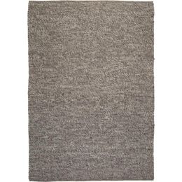 Kayoom Wollteppich &raquo;Kvell 875&laquo; rechteckig 13 mm H&ouml;he Kurzflor, Handgewebt, Modernes Muster, Uni, Wolle Wolle B : 120cm 1 Stk., 13mm, L: 170cm
