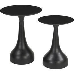 Sit Beistelltisch &raquo;Yerewan rund aus Mango massiv mit nat&uuml;rlicher Maserung&laquo; 1 Stk. tlg. &Oslash; 46 cm Tischplatte aus Mango massiv mit einzigartiger Maserung