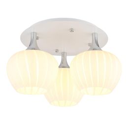 Globo LIGHTING Deckenleuchte &raquo;MAXY&laquo; E27 1 Stk. Deckenlampe/Glas klar/Acrylkristalle/Wohnzimmer/Esszimmer/elegant 1 Stk.