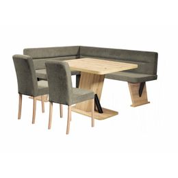 Home Affaire Eckbankgruppe &raquo;Laros Sitzgruppe, Eckbank, St&uuml;hle, Tisch&laquo; Set, 4tlg Set, perfekt f&uuml;r K&uuml;che, Esszimmer, Wohnzimmer, Bestseller braun 100% 