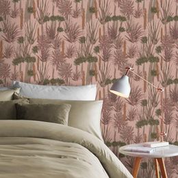 SUPERFRESCO EASY Vliestapete &raquo;Gobi Light and Old&laquo; gemustert glatt Gobi rosa 10 m x 0.52 m pink Vlies B/L: 0,52m x 10m, Rollen: 1