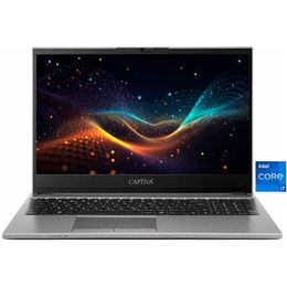 Captiva Business-Notebook &raquo;Business/Office I10-0774GE&laquo; 39,6 cm / 15,6 &prime;&prime; Intel Core i7 Iris Xe Graphics 2.000 GB SSD grau Windows 11 Home 64-bit, ohne