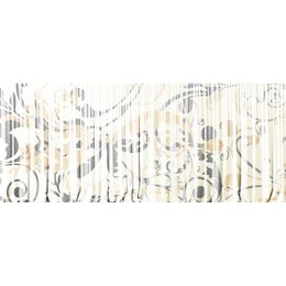 ARCHITECTS PAPER Fototapete &raquo;Atelier 47 Curtain White 1&laquo; 3D-Optik floral glatt Vlies, Wand, Schr&auml;ge, Decke bunt Vlies B/L: 6m x 2,5m