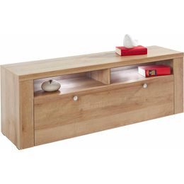 OTTO home Lowboard &raquo;Larona, zeitloses TV Board mit 1 Klappe und 2 offenen F&auml;chern&laquo; Breite 140 cm, Fernsehbank, viel Stauraum, dekorative Rahmenoptik 