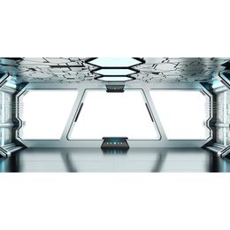 ARCHITECTS PAPER Fototapete &raquo;Spaceship&laquo; Vlies, Wand, Schr&auml;ge bunt Vlies B/L: 5m x 2,5m
