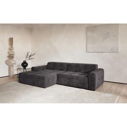 COTTA Ecksofa &raquo;Sento L-Form, Breite 280 cm, Chenille-Struktur&laquo; grau 96% POLYESTER (PES) 4% POLYAMID (PA) B/H/T: 280cm x 76cm x 172cm, Chenille-