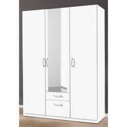 Priess Kleiderschrank &raquo;Bilbao&laquo; T&uuml;ranschlag links oder rechts wei&szlig; Holzwerkstoff B/H/T: 140cm x 193cm x 54cm, Schubladen: 2 Stk. T&uuml;ren: 3 Stk. ohne 
