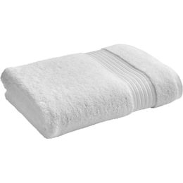 Christy Badet&uuml;cher &raquo;Organic&laquo; Luxus Handtuch 550g/m&sup2; - 100% Bio-Baumwolle, 70 x 125, 1 St. wei&szlig; Walkfrottier, Obermaterial: 100% Baumwolle B/L: 70cmx125cm, 1 