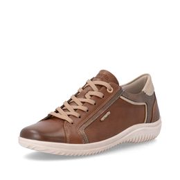 Remonte Schn&uuml;rschuh ' D1E12 ' Damen Gr&ouml;&szlig;e 45 beige / braun Sommerschuhe