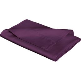 Fleuresse Betttuch &raquo;Colours&laquo; offenes Bettlaken lila Mako-Satin, Obermaterial: 100% Baumwolle B/L: 160cm x 260cm, 1 Stk., Mako-Satin, 160x260 15cm