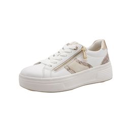 Tamaris Sneaker Damen Gr&ouml;&szlig;e 41 rosegold / offwhite Sommerschuhe