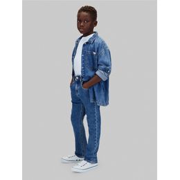 Calvin Klein Jeans Jeans Jungen Gr&ouml;&szlig;e 122 blue denim