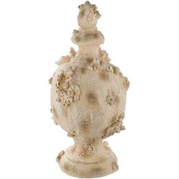 Gilde Dekoobjekt &raquo;Dekoobjekt Amphora Seychelles wei&szlig; H. 49,5 cm&laquo; beige Kunstharz B/H/T: 25cm x 49,5cm x 23cm