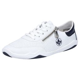 Rieker Sneaker Damen Gr&ouml;&szlig;e 40 dunkelblau / wei&szlig; Sommerschuhe
