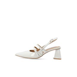 Bianco Slingpumps 'Maralyn' Damen Gr&ouml;&szlig;e 40 wei&szlig;