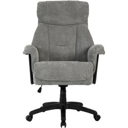 Duo Collection Chefsessel &raquo;Mauro XXL&laquo; () Belastbarkeit bis zu 150 kg grau 100% Polyester B/H/T: 122cm x 73cm, Microfaser uni