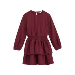 WE Fashion Kleid M&auml;dchen Gr&ouml;&szlig;e 110/116 weinrot