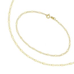 Firetti Damen Ketten und Armband Set &raquo;Multipack Schmuck Geschenk Silber 925 Armkette Halskette&laquo; (Set, 2 Stk. tlg.) gold Einheitsgr&ouml;&szlig;e