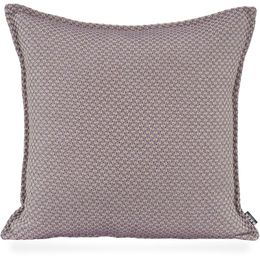 HOCK Dekokissen &raquo;Linocea&laquo; Outdoorkissen inkl. F&uuml;llung, 45x45cm, Dekokissen, salbei, gemustert lila Obermaterial: 100% Polypropylen B/L: 45cm x 45cm, 1 Stk.