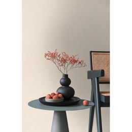 Livingwalls living walls Vliestapete &raquo;Smart Surfaces einfarbige Tapete Unitapete Struktur-Optik Landhaus&laquo; matt strukturiert Vliestapete Textil-Optik f&uuml;r 