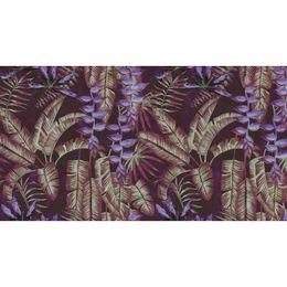 Livingwalls living walls Fototapete &raquo;Walls by Patel Tropicana 3&laquo; glatt Vlies, Wand, Schr&auml;ge rot Vlies B/L: 5m x 2,7m