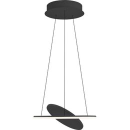 HELL h&ouml;llisch gutes Licht LED Pendelleuchte &raquo;HALEY&laquo; LED-Modul 1 Stk. warmwei&szlig; - kaltwei&szlig; B-Link Fernbedienung, CCT, Stufenlos h&ouml;henverstellbar 2, &Oslash; 