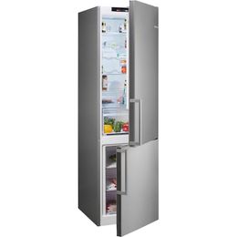 Bosch K&uuml;hl-/Gefrierkombination Serie 4 &raquo;KGN39VICT&laquo; 203 cm hoch 60 cm breit silber Automatisches SuperGefrieren: Sch&uuml;tzt bereits gefrorene Lebensmittel
