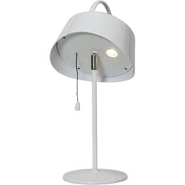 Parforce Traditional Hunting LED Solarleuchte &raquo;Solarlampe Cervia&laquo; LED-Board 1 Stk. Warmwei&szlig; Solar-Tischlampe, Lampenschirm verstellbar, D&auml;mmerungssensor wei&szlig; 1, H: 36cm, 1 Stk.