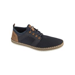 Rieker Schn&uuml;rschuh 'B5252' Herren Gr&ouml;&szlig;e 46 dunkelblau / braun