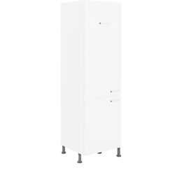 Optifit K&uuml;hlumbauschrank &raquo;Parma&laquo; Breite 60 cm wei&szlig; Holzwerkstoff wei&szlig;, B/H/T: 60cm x 211,8cm x 58,4cm, T&uuml;ren: 2 Stk., Komplettausf&uuml;hrung