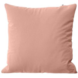 Kissenbezug &raquo;Renforc&eacute; Kissenbezug Baumwolle - Nat&uuml;rlich weiches Schlafgef&uuml;hl&laquo; Gr&ouml;&szlig;e 80x80, 40x80 und 70x90 cm; versteckter Rei&szlig;verschluss rosa 