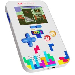 MYARCADE Retro Konsole &raquo;Go Gamer Tetris&laquo; bunt Integrierter Lautsprecher mit Lautst&auml;rkeregelung