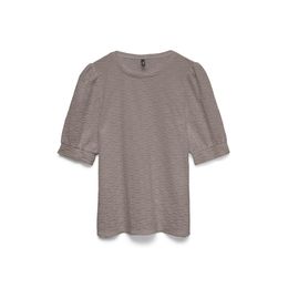 V&eacute;ro Moda Vero Moda T-Shirt 'VMFlower' Damen Gr&ouml;&szlig;e M taupe