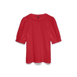 V&eacute;ro Moda Vero Moda T-Shirt 'VMFlower' Damen Gr&ouml;&szlig;e M knallrot