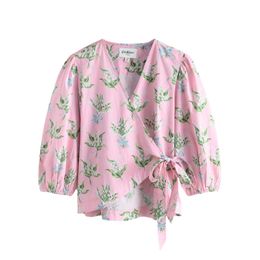 Cath Kidston Bluse Damen Gr&ouml;&szlig;e XXXL hellblau / jade / pastellgr&uuml;n / rosa